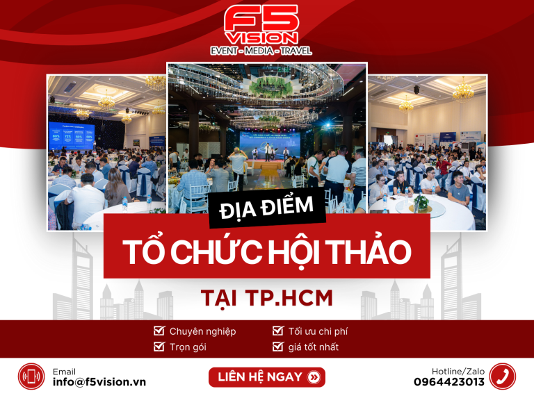 Địa điểm tổ chức hội thảo ở TP.HCM - F5VISION